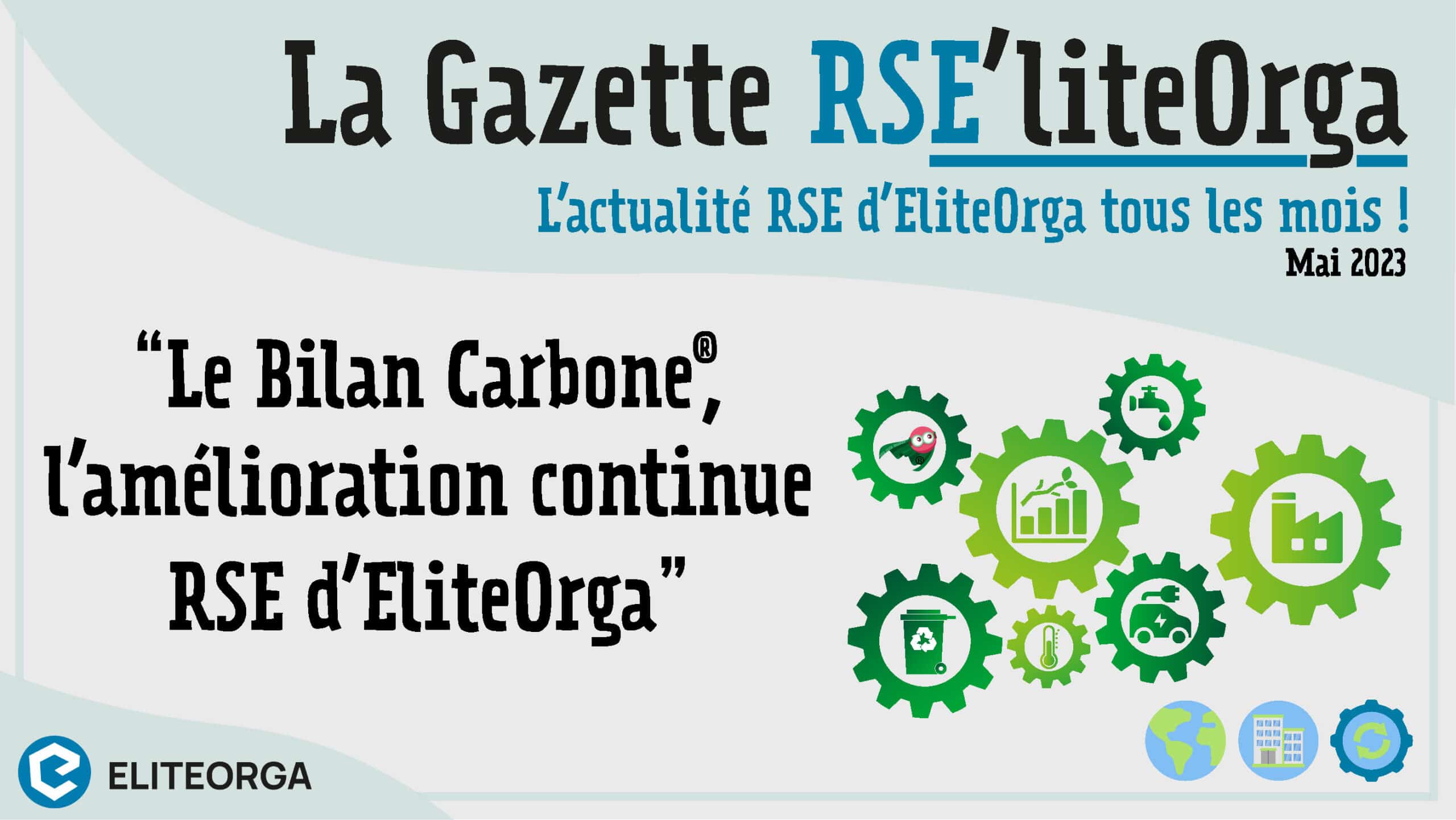 Le Bilan Carbone®, l'amélioration continue RSE d'EliteOrga
